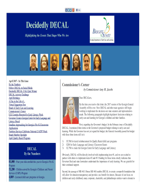 Fillable Online decal ga Decidedly DECAL Fax Email Print - pdfFiller