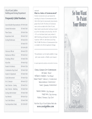 Fillable Online Frequently Called Numbers: Fax Email Print - pdfFiller