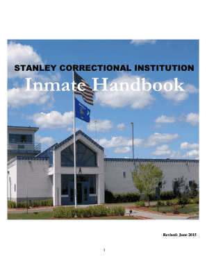 Fillable Online STANLEY CORRECTIONAL INSTITUTION Fax Email Print ...