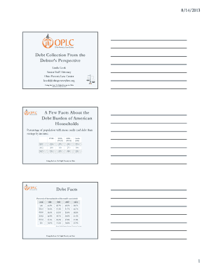 Fillable Online Debt Collection From the Fax Email Print - pdfFiller