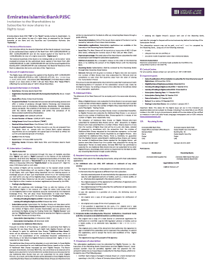 Fillable Online Emirates Islamic Bank PJSC Fax Email Print - pdfFiller