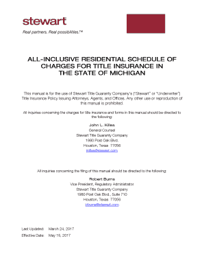 Fillable Online This manual is for the use of Stewart Title Guaranty ...