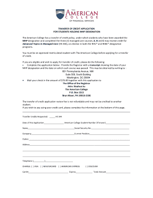 Fillable Online FOR STUDENTS HOLDING MHP DESIGNATION Fax Email Print ...