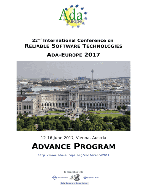 Fillable Online ada-europe Fax Email Print - pdfFiller