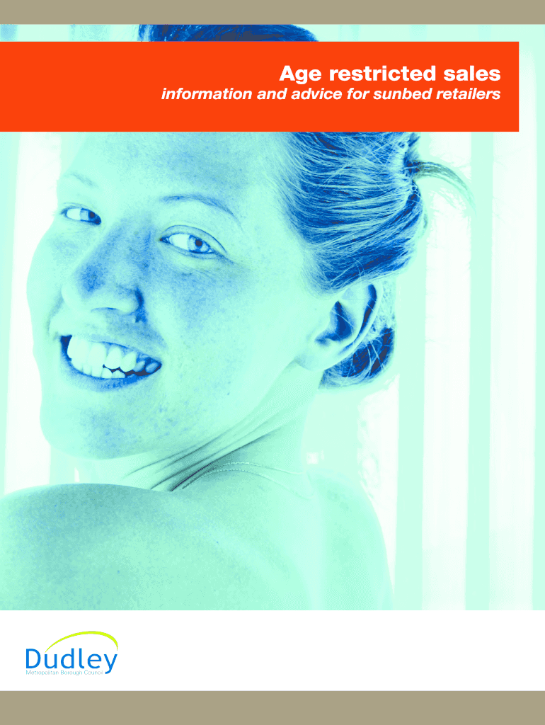 Fillable Online information and advice for sunbed retailers Fax Email ...