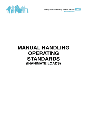 Fillable Online (INANIMATE LOADS) Fax Email Print - pdfFiller