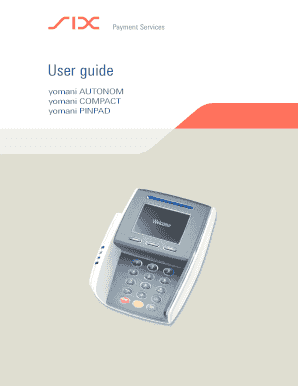 Fillable Online yomani COMPACT Fax Email Print - pdfFiller