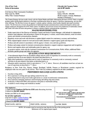 Fillable Online Job ID 266494 Fax Email Print - pdfFiller