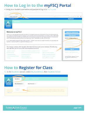 Myfscjedu - Fill Online, Printable, Fillable, Blank | pdfFiller