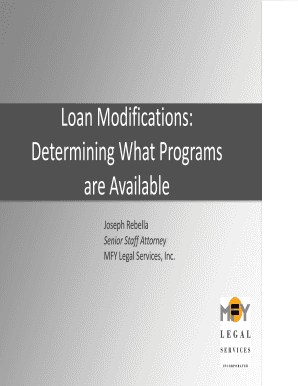 Fillable Online Loan Modifications: Fax Email Print - pdfFiller