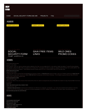 Fillable Online SOCIAL SECURITY FORM CMS 40B Fax Email Print - pdfFiller