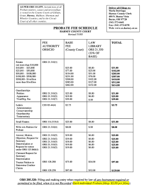 Fillable Online AS PER ORS 111 Fax Email Print - pdfFiller