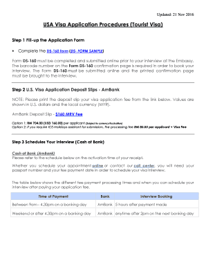 Fillable Online The barcode number on the Form DS-160 confirmation page ...
