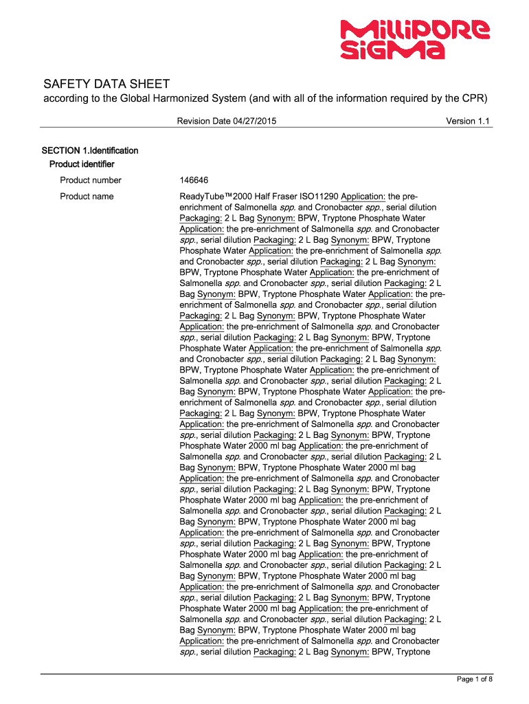 Fillable Online and Cronobacter spp Fax Email Print - pdfFiller