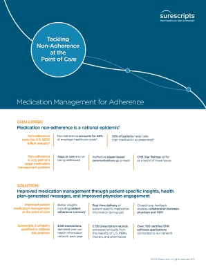 Fillable Online Medication Management for Adherence Fax Email Print ...