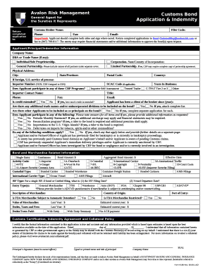 Customs Broker Name: Doc Template | pdfFiller