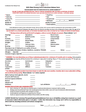Fillable Online Confidential Client Release Form Fax Email Print ...