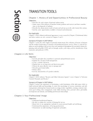 Fillable Online TRANSITION TOOLS Fax Email Print - pdfFiller