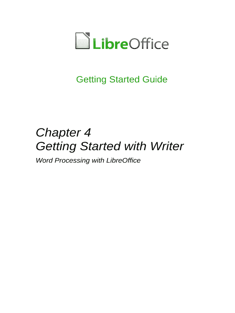 Fillable Online Word Processing with LibreOffice Fax Email Print ...