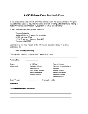 Product Feedback Form Template Word | pdfFiller