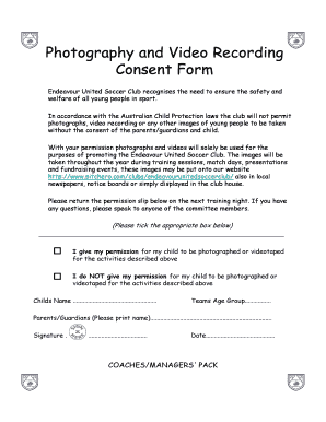Fillable Online Audio/Video Recording Consent Form Fax Email Print ...