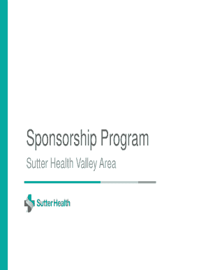 Fillable Online At Sutter Health, we know that Fax Email Print - pdfFiller