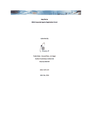 Fillable Online IRDAI Corporate Agents Registration Portal Fax Email Print - pdfFiller