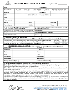 Fillable Online My Netball # Fax Email Print - pdfFiller