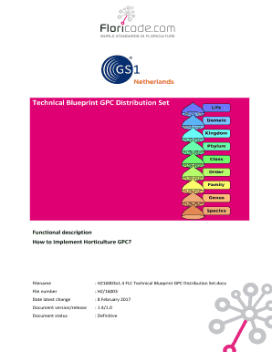 Fillable Online Technical Blueprint GPC Distribution Set Fax Email ...