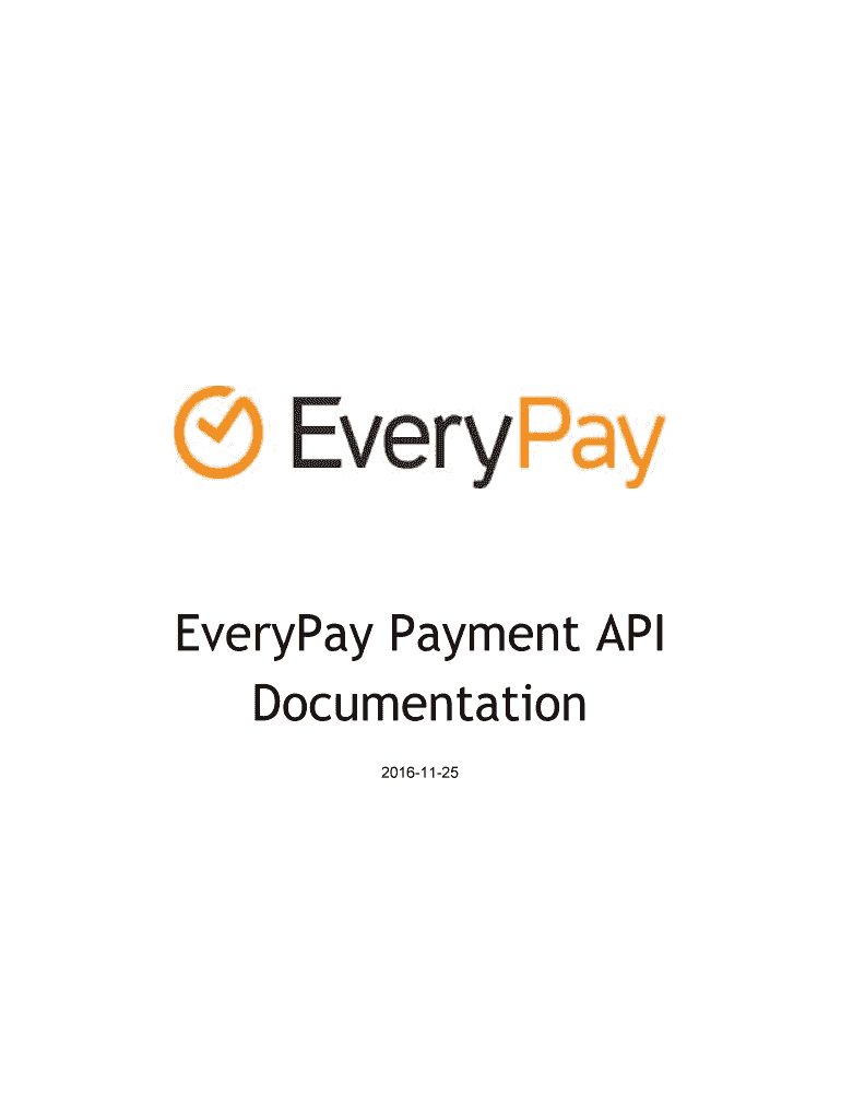 Fillable Online EveryPay Payment API Fax Email Print - pdfFiller