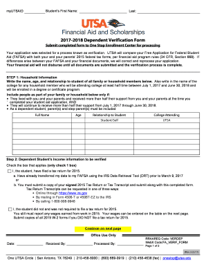 Fillable Online Your application was selected for a process known as ...