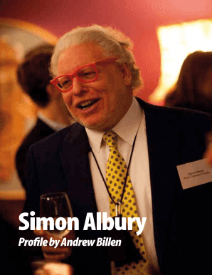 Fillable Online Simon Albury Fax Email Print - pdfFiller
