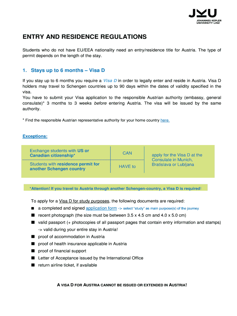 Fillable Online Students who do not have EU/EEA nationality need an ...