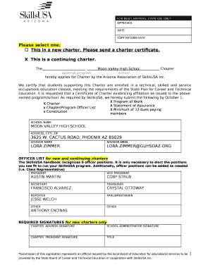 Please send a charter certificate Doc Template | pdfFiller