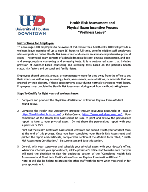 Fillable Online Wellness Leave Fax Email Print - pdfFiller