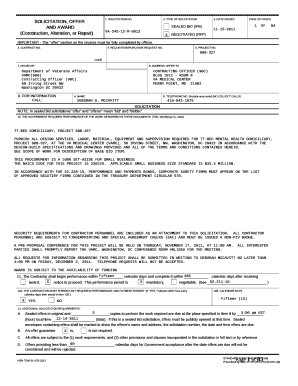 CONTINUATION OF SF-1442 ITEM 17 AMOUNTS: Doc Template | pdfFiller