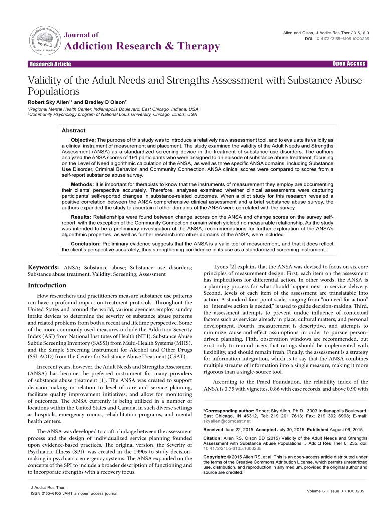 Fillable Online urnal of Ad Fax Email Print - pdfFiller