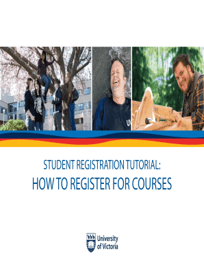 Fillable Online How to Access UVic registration system Fax Email Print ...