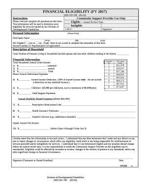 DHS-DD-700(05/16) - dhs sd Doc Template | pdfFiller
