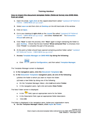 emis web training manual Doc Template | pdfFiller