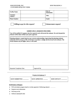 RJM SYSTEMS, INC Doc Template | pdfFiller