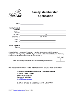 Family Contact Name(s): Doc Template | pdfFiller