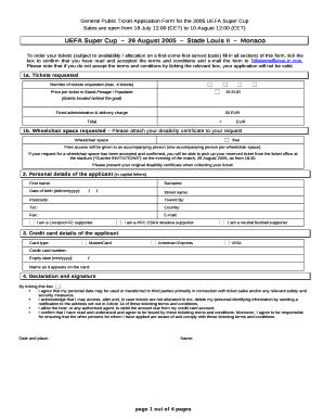 To order your tickets (subject to availability / allocation on a first ...