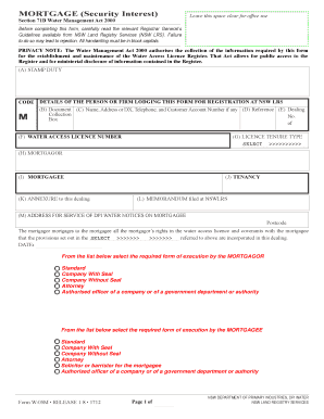 Nsw Land Registry Services - Fill Online, Printable, Fillable, Blank ...