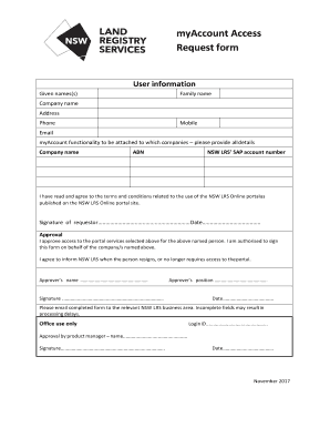 Myaccountaccess - Fill Online, Printable, Fillable, Blank | pdfFiller