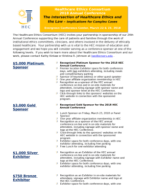 The Healthcare Ethics Consortium (HEC) invites your partnership in ...