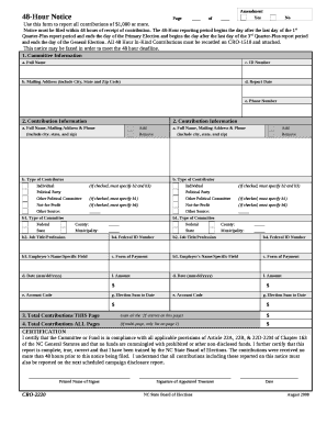 48-Hour Notice Doc Template | pdfFiller