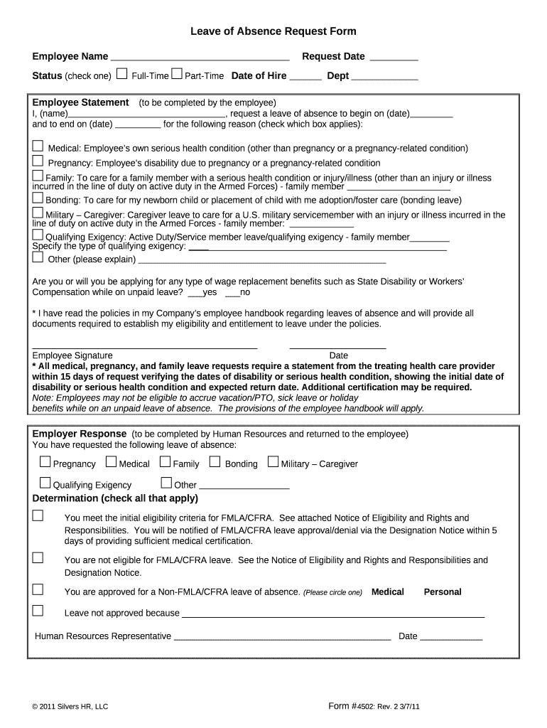Employee Statement(to be completed by the employee) Doc Template ...