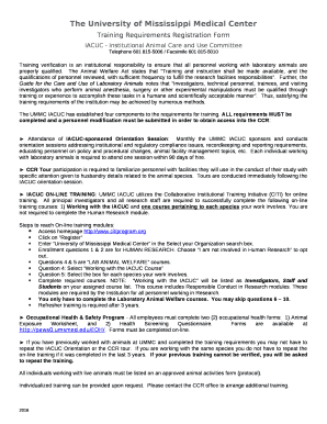 Training verification is an institutional responsibility to ensure that ...