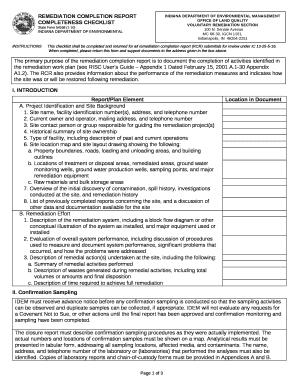 INSTRUCTIONSThis checklist shall be completed and returned for all ...